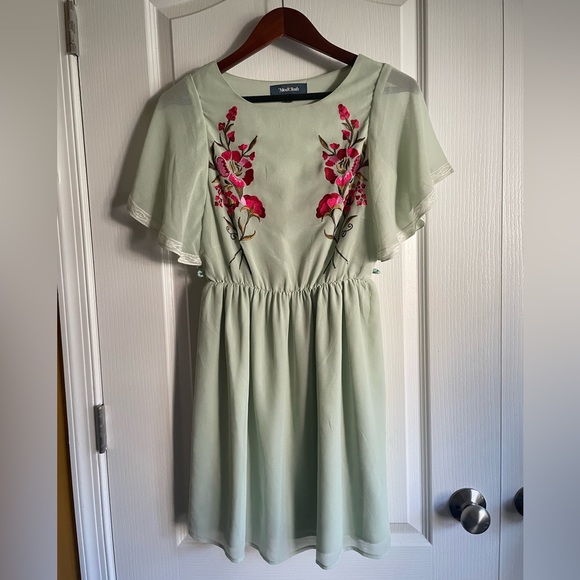Modcloth | Dresses | Mint Green Modcloth Mini Dress | Poshmark